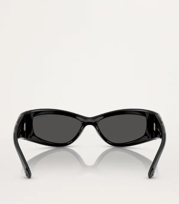 SWAROVSKI Sk6027 Sunglasses - Black
