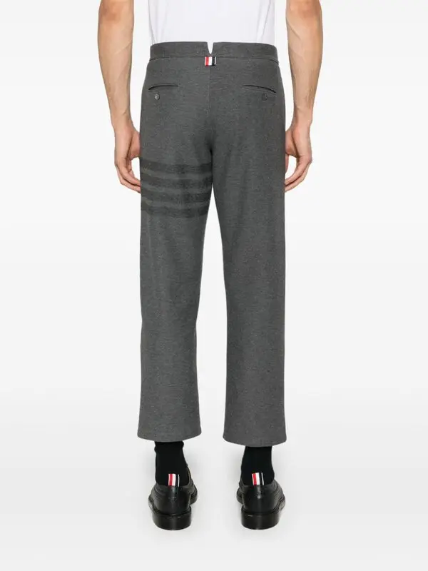 Thom Browne Mid-rise Tapered Trousers