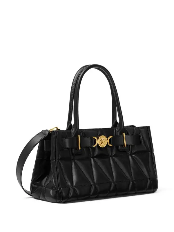 Versace Medusa '95 Quilted Tote Bag - Black