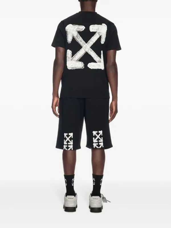 Off-White Spray Arrow Track Shorts