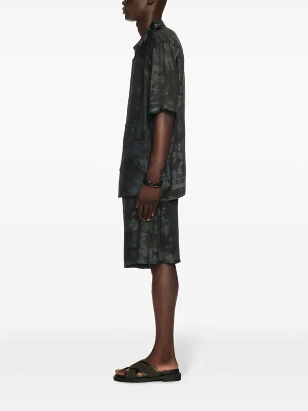 Off-White Fresco Bowling Shirt - Black
