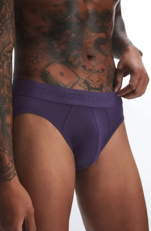 SAVAGE X FENTY Shadow Fit Briefs - Twilight Purple