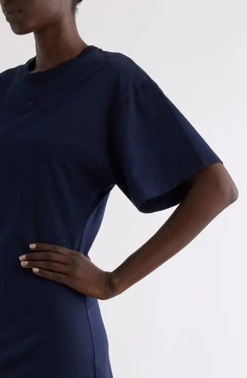 COURREGES Ac Cotton Minidress