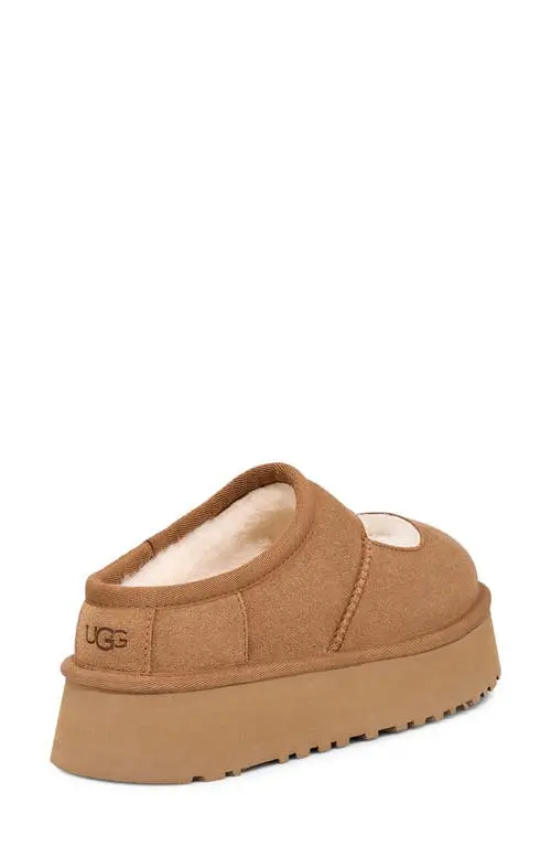 UGG Bea Shearling Lined Platform Mary Jane - Chestnut