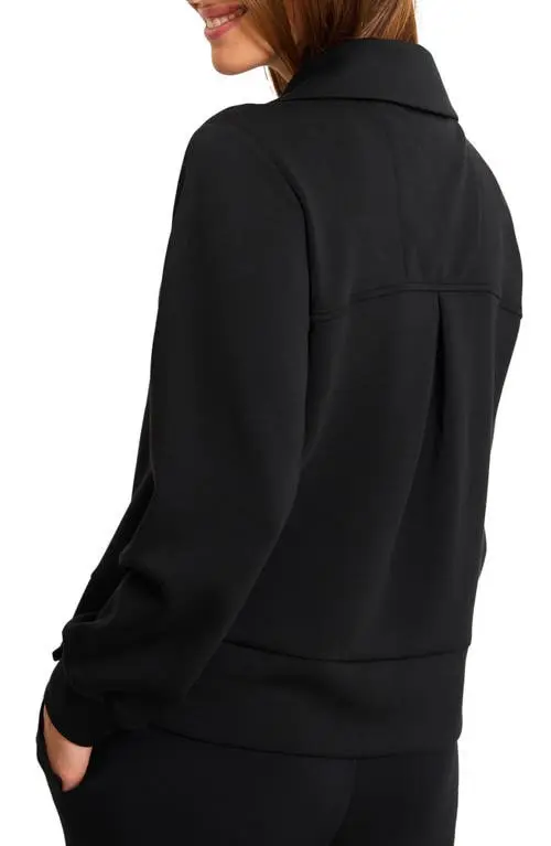 Tommy Bahama Palm Voyage Half Zip Pullover - Black