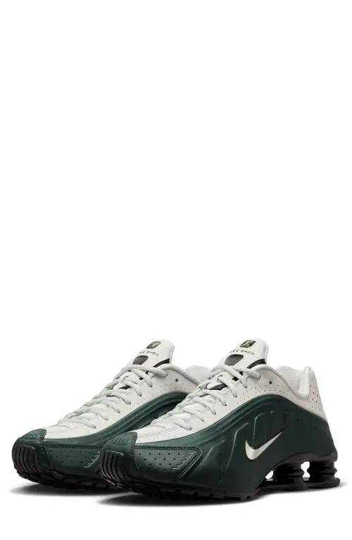 Nike Shox R4 Sneaker - Black/ivory/olive