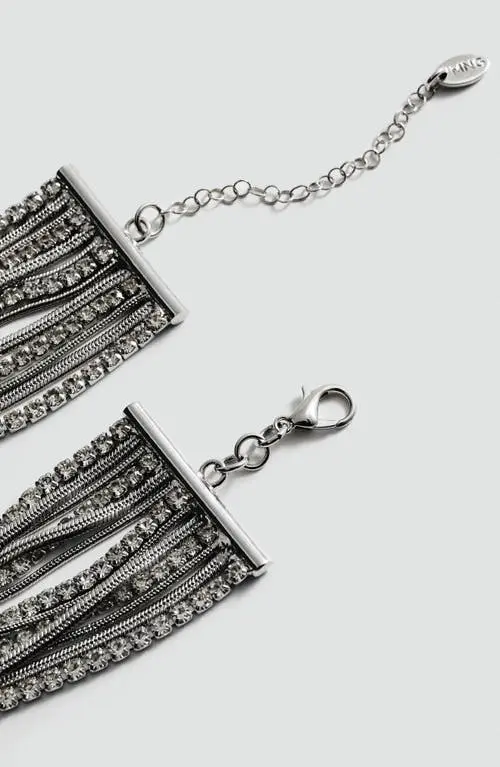 Mango Combined Crystal Choker Necklace