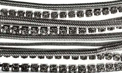Mango Combined Crystal Choker Necklace