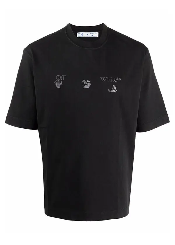 Off-White Oversized Drowning Logo Vintage T-shirt