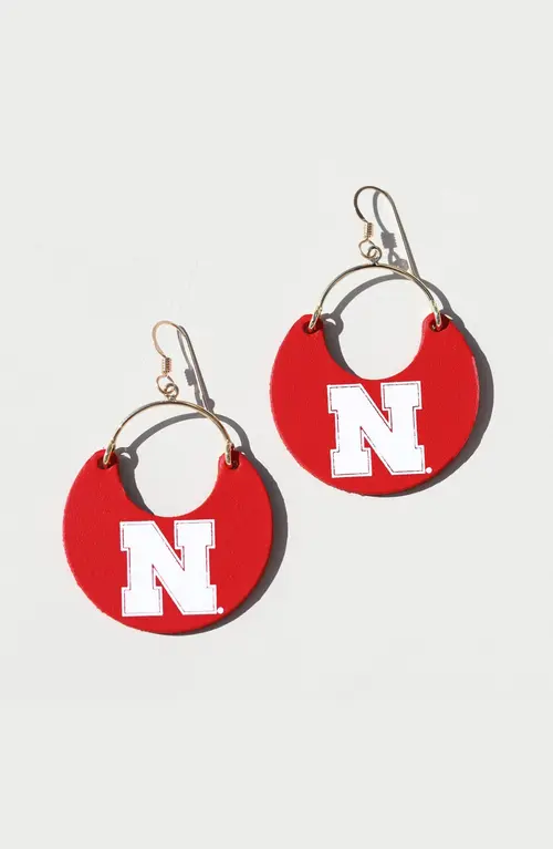 NICKEL & SUEDE University Ninas Earrings - Nu / Silver