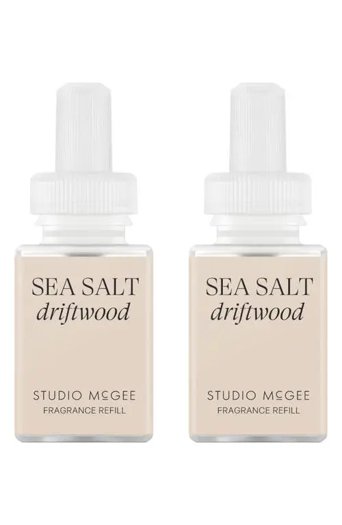 PURA X Studio Mcgee 2-pack Diffuser Fragrance Refills - Sea Salt Driftwood