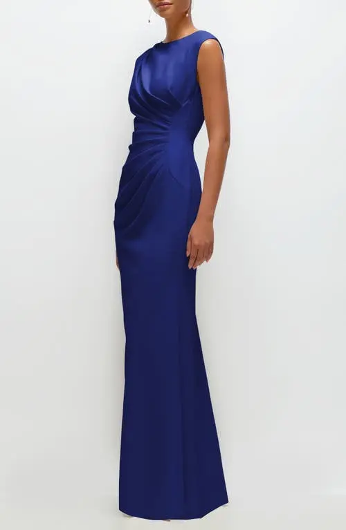 coast guard auxiliary winter dress blue Party Ready in Cobalt Blue: Flirty & Fabulous Dress main image 1