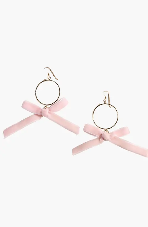 NICKEL & SUEDE Claras Statement Earrings - Light Pink