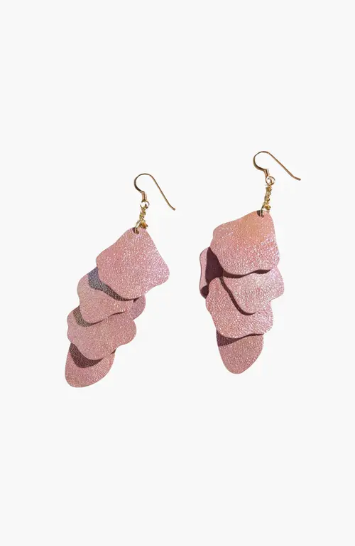 NICKEL & SUEDE Florence Earrings - Gold