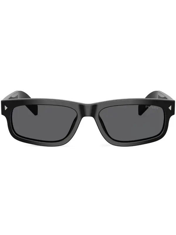 Prada Geometric-frame Sunglasses - Black