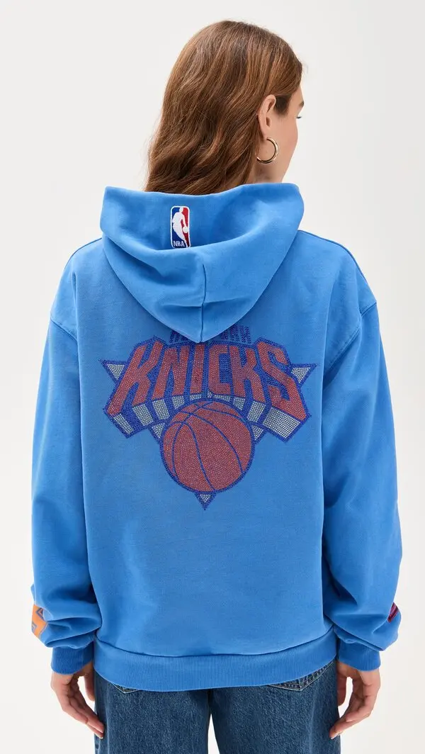 DANNIJOPRO Dannijo Ny Knicks Team Crewneck Hoodie