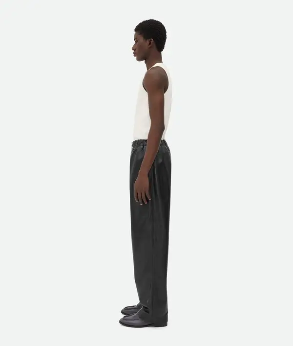 Bottega Veneta Leather Trousers