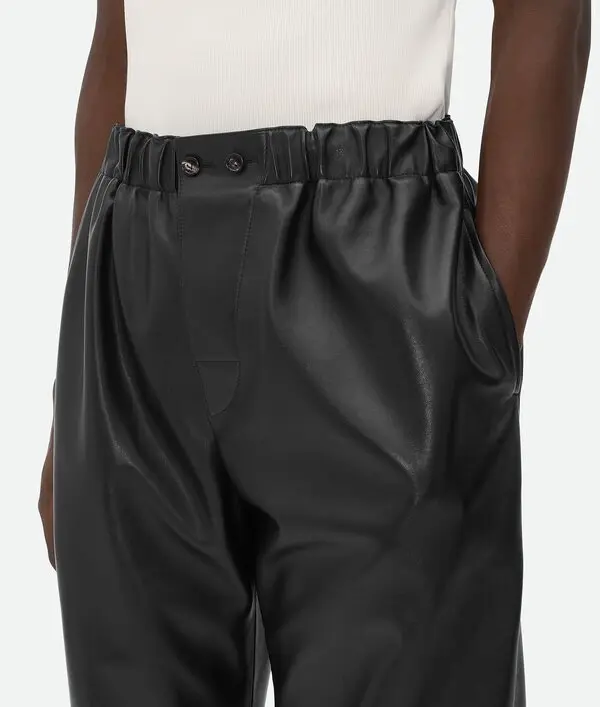 Bottega Veneta Leather Trousers