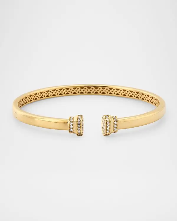 CRIVELLI 18k Yellow Gold Bangle - Diamond