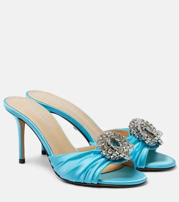 Mach & Mach Galaxy Embellished Mules