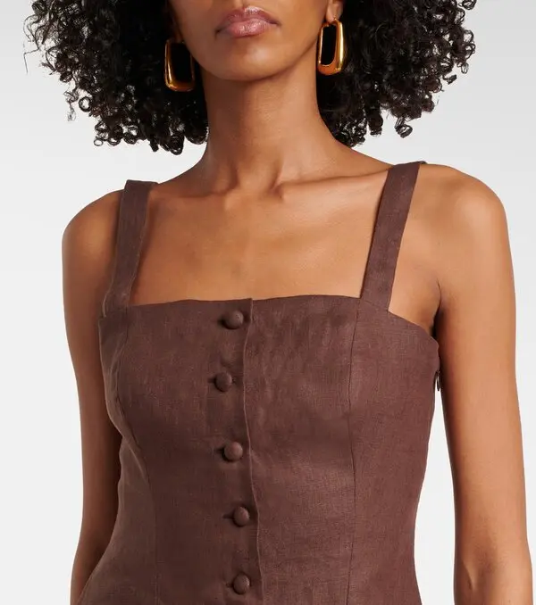 Faithfull The Brand Corbiere Linen Vest