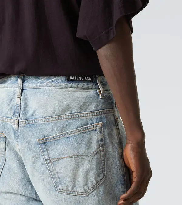 Balenciaga Mid-rise Straight Jeans