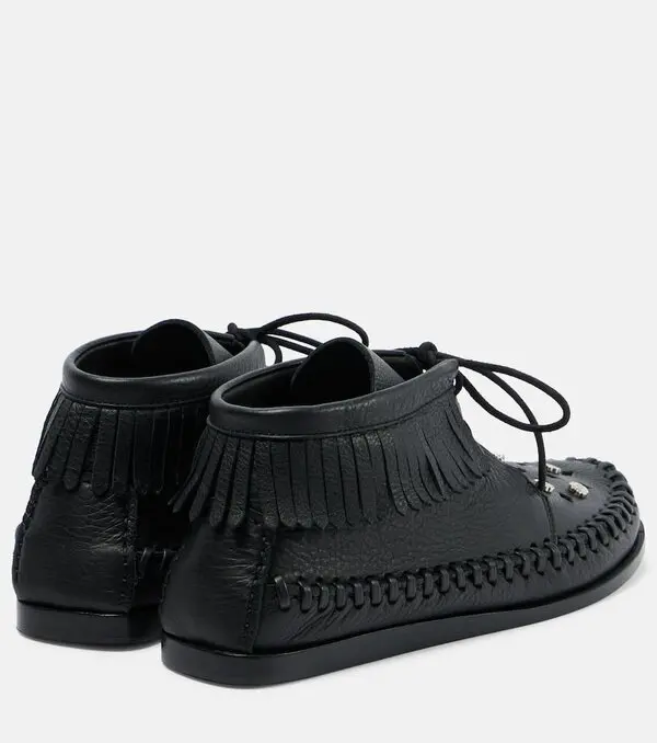 Isabel Marant Erkee Leather Moccasins