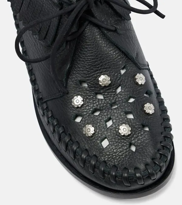 Isabel Marant Erkee Leather Moccasins
