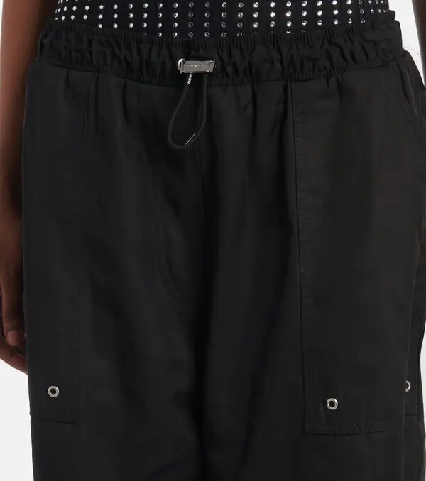 Attico Technical Wide-leg Pants