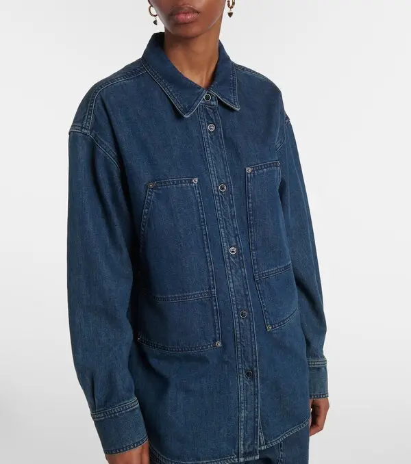 MARANT ETOILE Okely Denim Overshirt