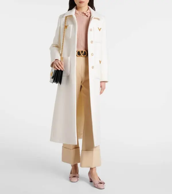 Valentino Garavani Bowow 45 Leather Pumps