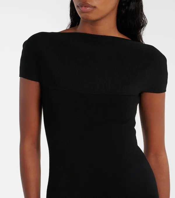 Khaite Basile Maxi Dress - Black