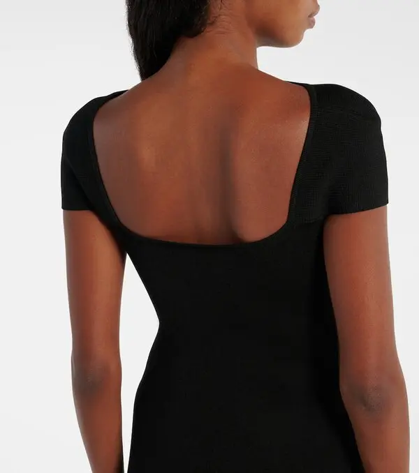 Khaite Basile Maxi Dress - Black