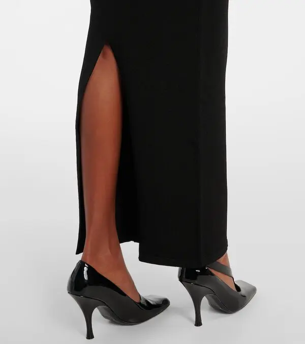 Khaite Basile Maxi Dress - Black