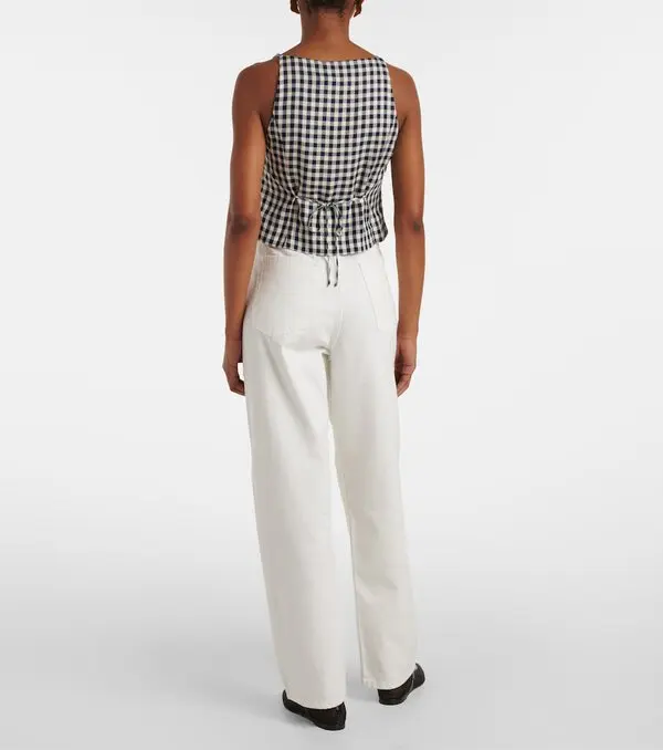 Rixo Tiggy Checked Vest