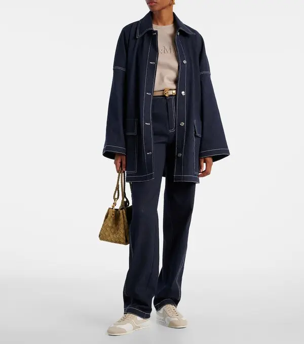 Max Mara Zibello High-rise Straight Jeans - Blue