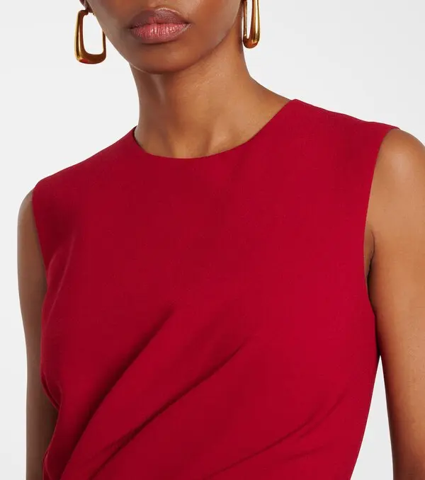 ROKSANDA Elham Draped Crêpe Midi Dress