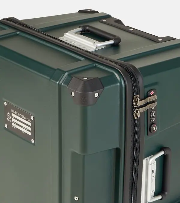 HARPER COLLECTIVE Ghost Trunk Suitcase - Green