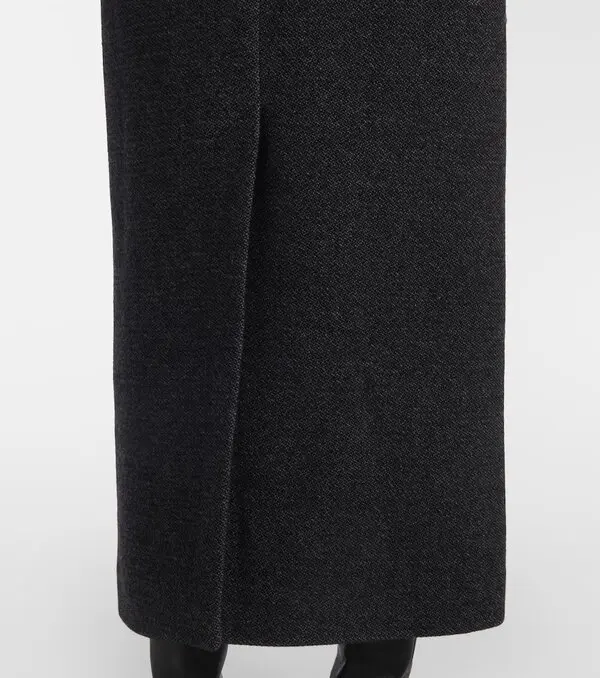 MARANT ETOILE Eris Wool-blend Coat - Grey