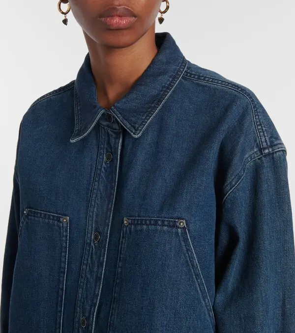 MARANT ETOILE Okely Denim Overshirt