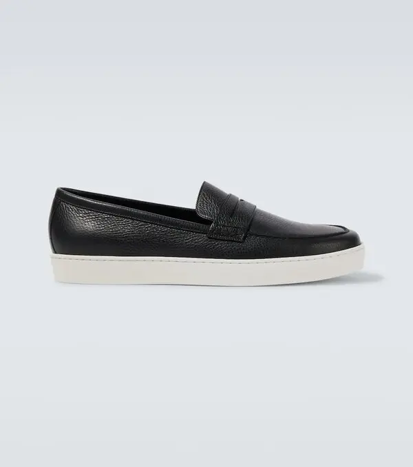 Manolo Blahnik Ellis Loafers - Black