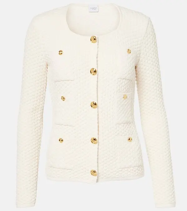 Giambattista Valli Knitted Cardigan - White