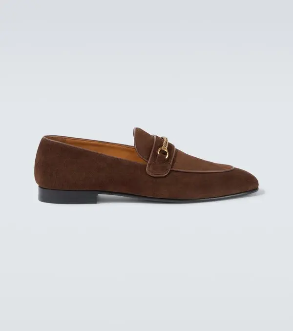TOM FORD Liam Chain-detail Loafers - Brown