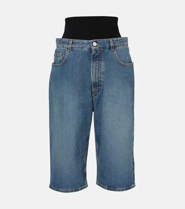 Alaïa Cropped Barrel-leg Jeans