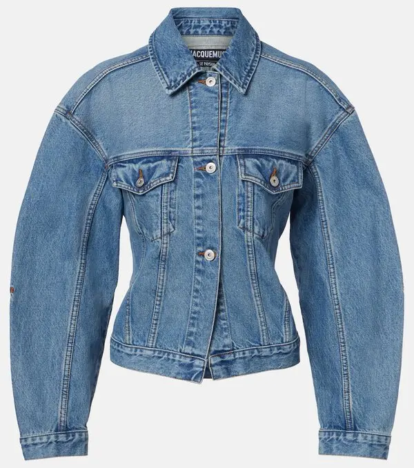 Jacquemus Le Chiquito" Denim Jacket - Blue
