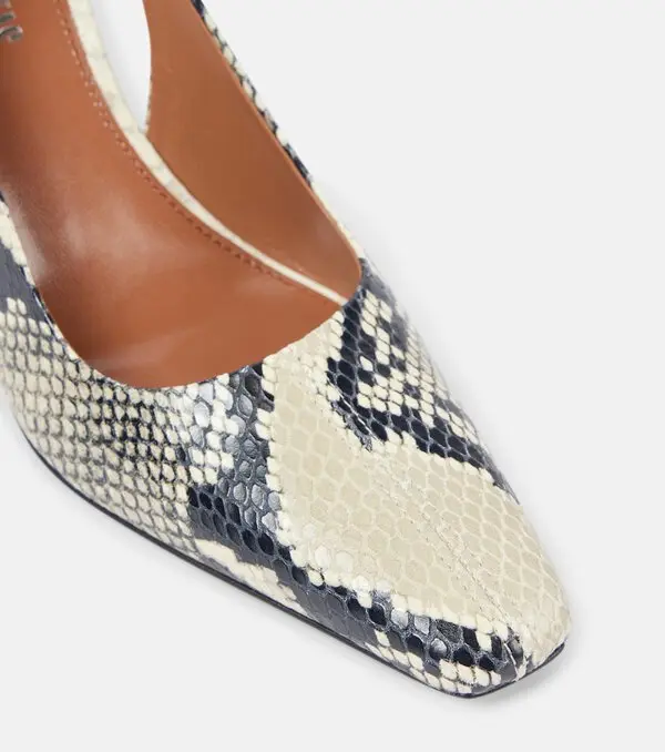 Paris Texas Belle 75 Slingback Pumps - Neutrals