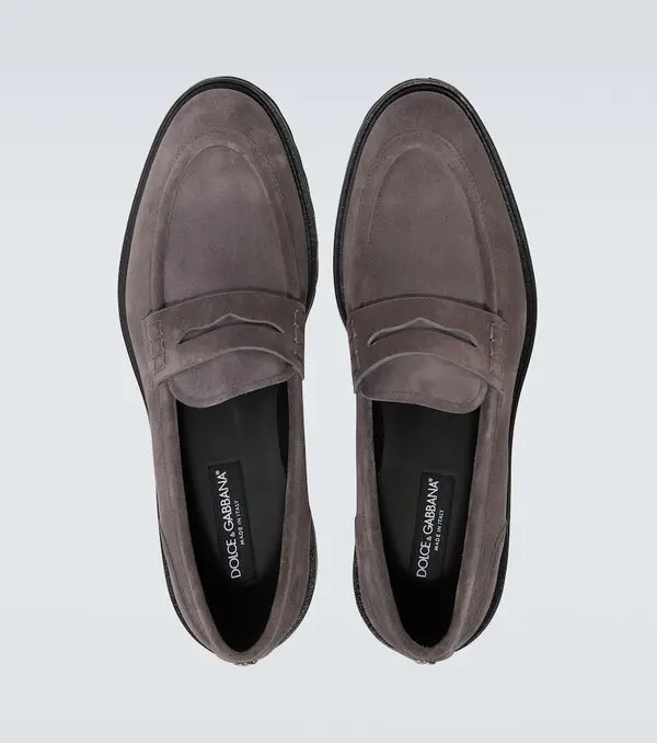 Dolce & Gabbana Altavilla Suede Loafers