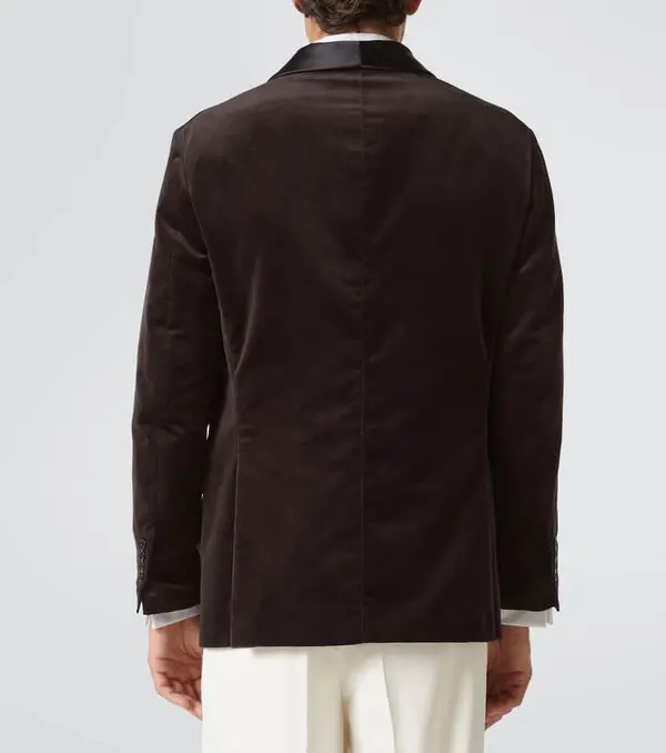 Brunello Cucinelli Cotton Velvet Tuxedo Jacket