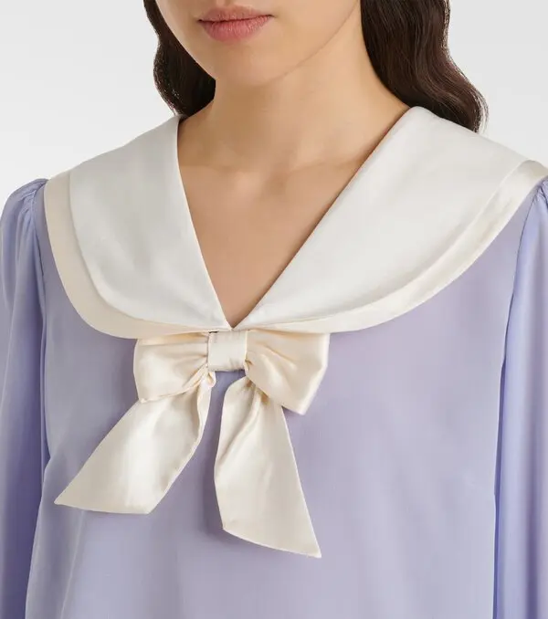Rixo Eimer Silk Top