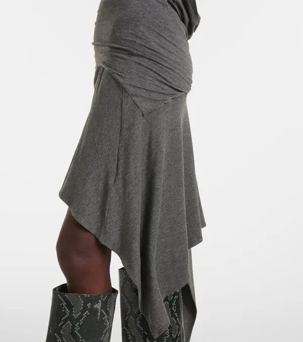 Attico Asymmetric Minidress